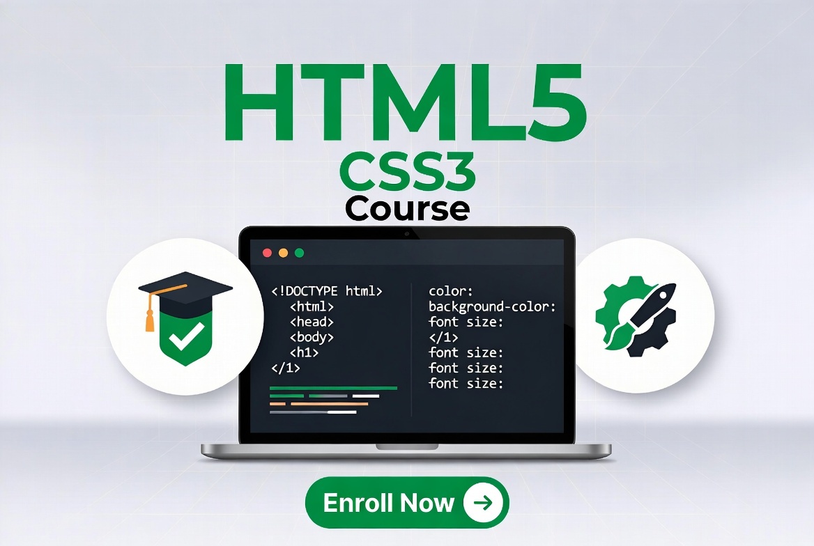 HTML5 CSS3 Training | Course Nearby Rawalpindi,Islamabad