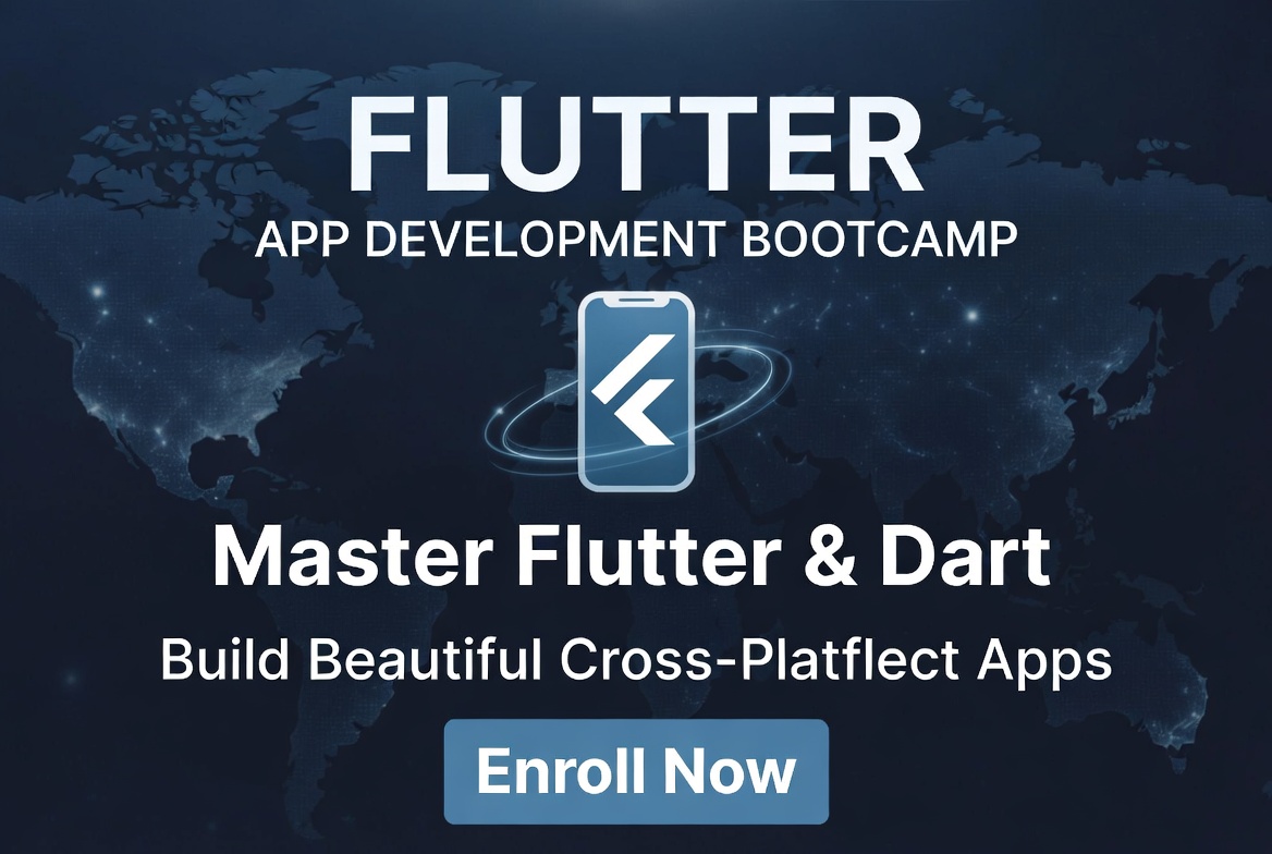Flutter App Training | Course Nearby Rawalpindi